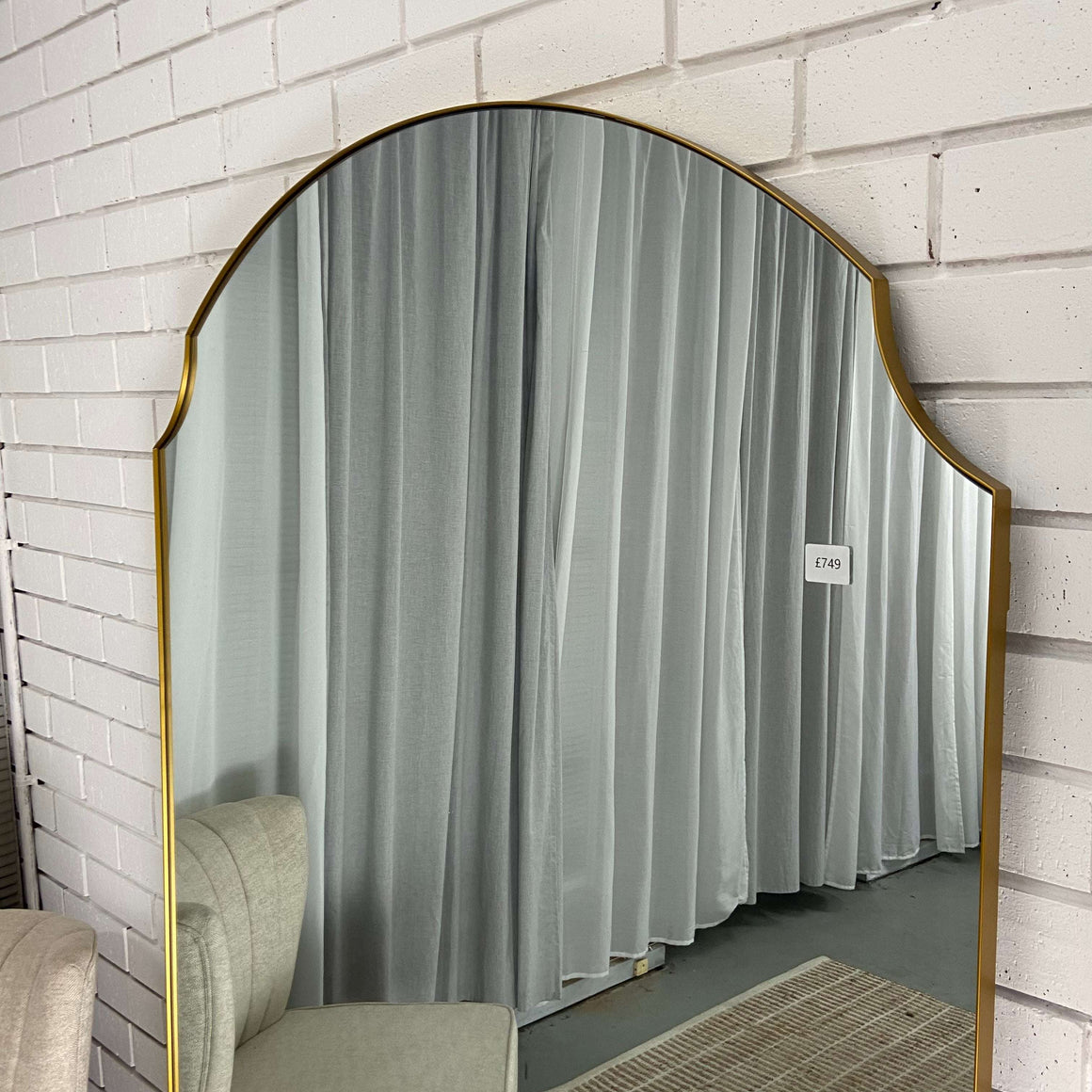 Oversize Arch Contemporary Thin Mirror – Bargain For You Shop in Australia