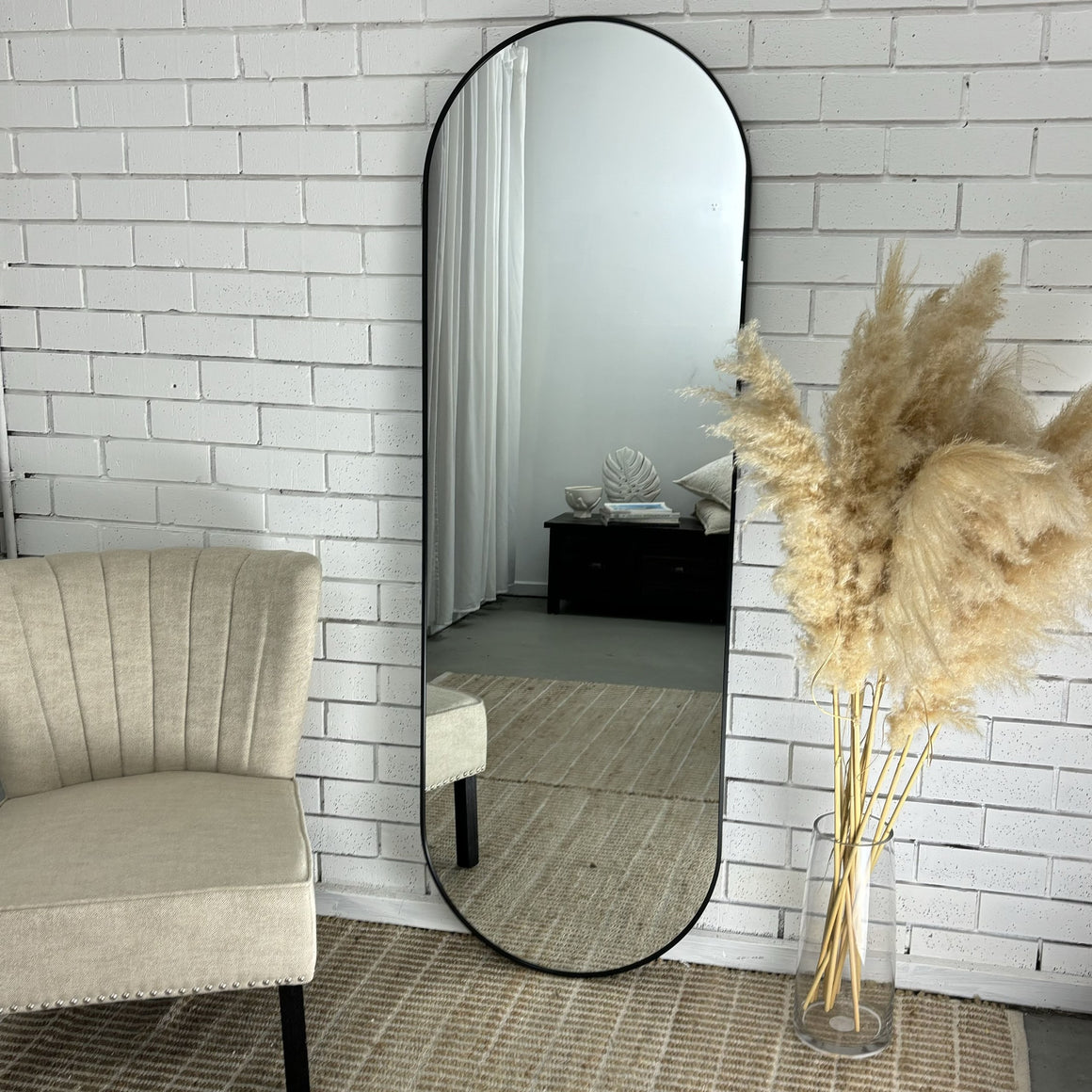 Pill Oval Mirror – Bargain For You Shop in Australia